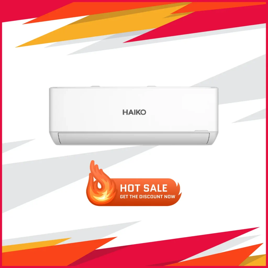 HAIKO Split Type Air Conditioner HA-18KT410 (1.5 TON) - Green Air